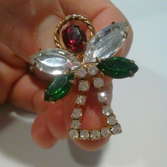 Jewelry | Vintage Angel Pin | Poshmark